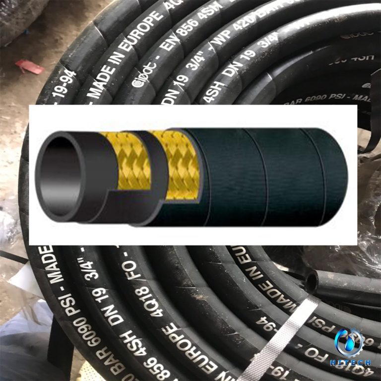Hydraulic Hose EN 853 2SN - SAE 100 R2A/T - ISO 1436-2SN - Hitechcorp ...