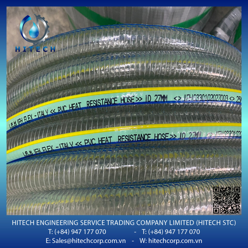 PVC Steel Wire Hose - Hitechcorp Ống Mềm Công Nghiệp
