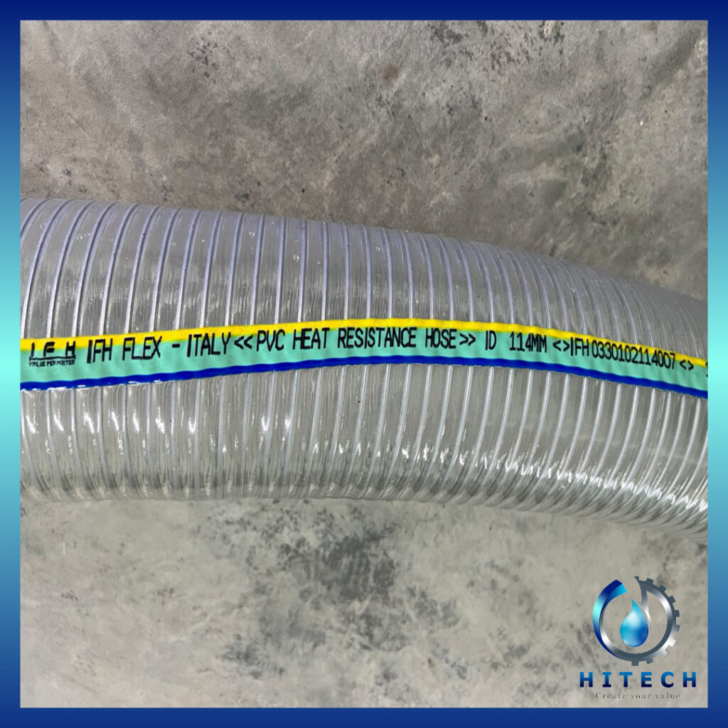 PVC Steel Wire Hose - Hitechcorp Ống Mềm Công Nghiệp