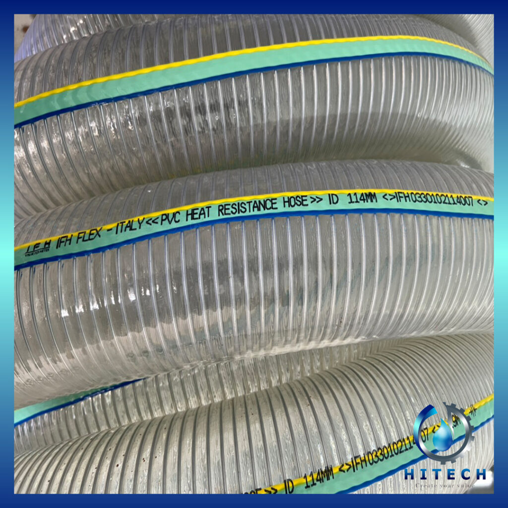 PVC Steel Wire Hose - Hitechcorp Ống Mềm Công Nghiệp